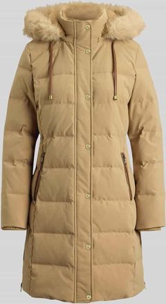 Lauren Ralph Lauren Regular Fit Daunenmantel mit Besatz aus Webpelz
