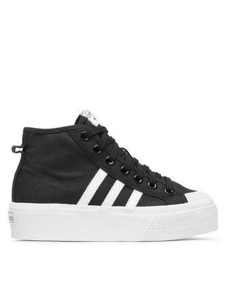 adidas Sneakers Nizza Platform Mid W FY2783 Schwarz