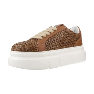 Gio+ Aria50B Baskets - Femme - Chaussures - Brun - Taille: 37 EU