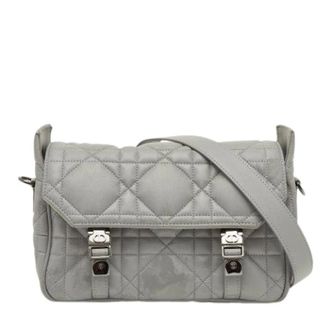 Dior Sac bandouli&egrave;re vintage Pre-owned - Femme - Pre-owned - Gris - Taille: ONE Size