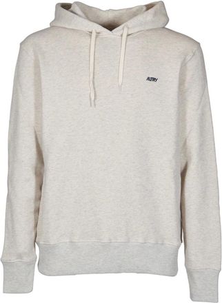 Autry Homme, Sweatshirts et sweats &agrave; capuche, Gris, Taille: XL Sweat &agrave; Capuche Logo Brod&eacute;