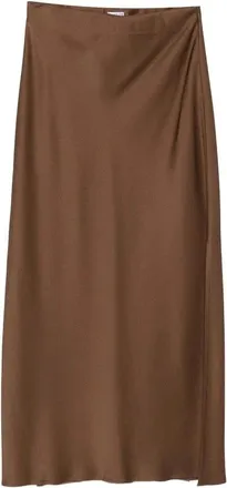 Brunello Cucinelli Femme, Jupes, Brun, Taille: 40 FR Maxi Skirt