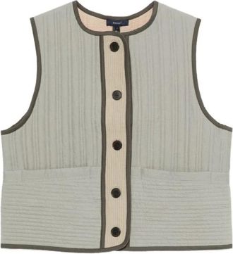 SOEUR Soeur, Femme, Vestes, Vert, Taille: 40 FR Hima Vest