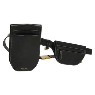 Burberry Pre-owned Cuir sacs-bandouliere - Femme - Pre-owned - Noir - Taille: ONE Size