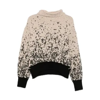 Alysi Damen, Strickwaren, Beige, MGr&ouml;&szlig;e