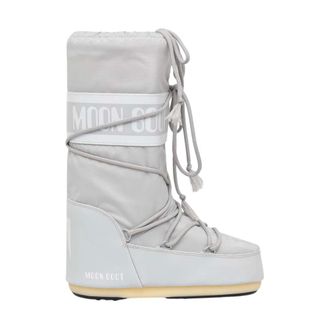 Moon Boot Icon Nylon Boot - Femme - Chaussures - Gris - Taille: 35 EU