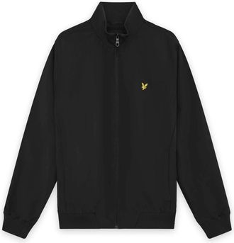Lyle & Scott Homme, Vestes, Noir, Taille: 3XL Veste l&eacute;g&egrave;re &agrave; col chemin&eacute;e