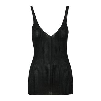 Alpha Studio Femme, Tops, Noir, Taille: 38 FR Alpha Studio top