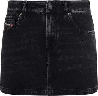 Diesel Femme, Jupes, Noir, Taille: W28 Mini-short cinq poches