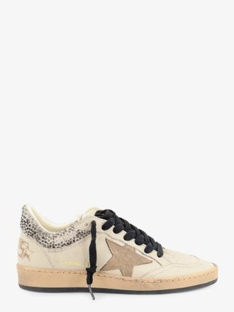 Golden Goose Ballstar leather sneakers with iconic side logo - GOLDEN GOOSE DELUXE BRAND - gender_Woman