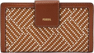 Fossil Logan Damen Braune Leder Clutch, SL10100994