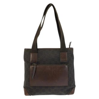Gucci Sac cabas en toile GG en cuir Pre-owned - Femme - Pre-owned - Brun - Taille: ONE Size