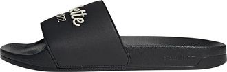 adidas Unisex Adilette Shower Slides, Core Black / Wonder White / Core Black, 40.5 EU