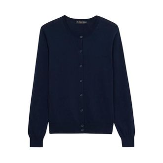 Brooks Brothers Damen, Strickwaren, Blau, LGr&ouml;&szlig;e