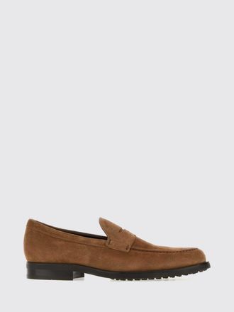 Tod's Mocassins Penny en cuir su&eacute;d&eacute; avec logo T Timeless emboss&eacute;