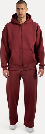 Smilodox Jogginghose Brayan Oversize, Bequeme Sweathose mit Kordelzug & Taschen, lässig lockere Passform Breites Bein Freizeithose Sport Streetstyle Alltag