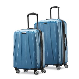 Samsonite Centric 2 Hardside Luggage, Blau (Caribbean Blue), 2-Piece Set (20/24), Centric 2 Hardside Gep&auml;ck