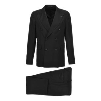 Tagliatore Vesuvio Anzug - - Suits - Herren - Schwarzk - 3XL