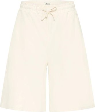 Ichi Ichi, Femme, Shorts, Beige, Taille: 36 FR Long Shorts