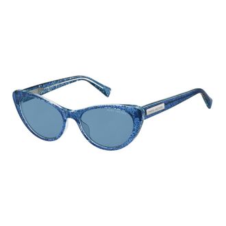 Marc Jacobs Femme, Accessoires, Bleu, Taille: 53 MM Lunettes de soleil