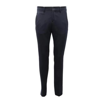 Patrizia Pepe Slim Fit Stretch Hose - - Trousers - Herren - Blau - S