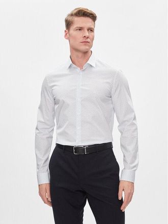 Calvin Klein Hemd K10K112311 Weiß Slim Fit
