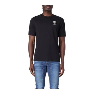 Blauer Herren, Oberteile, Schwarzk, MGröße