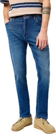 Wrangler Herren Jeans River, Tapered Fit, Kegelförmiges Bein