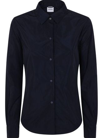 Aspesi chemise &agrave; boutonni&egrave;re sur le devant - Bleu