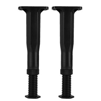 Generic Bettmittelst&uuml;tze - h&ouml;henverstellbare Beine, 2 Rahmenhalterungen, Hardware-F&uuml;&szlig;e | Tragende Ersatzbeine f&uuml;r Rahmen, Sofa, Schrankfu&szlig;, Zuhause, Schlafzim