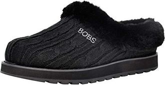 Skechers Femme Keepsakes - Ice Angel Slipper Chausson, Noir, 43 EU Large