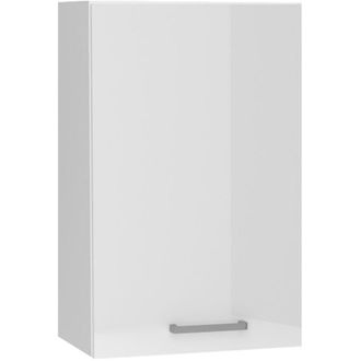 PEGANE Meuble haut de cuisine coloris blanc avec 1 porte - longueur 45 x profondeur 28 x hauteur 72 cm