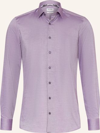 Olymp Hemd Level Five Body Fit lila
