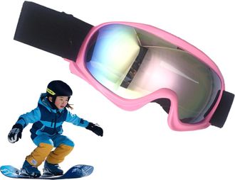 Generic Snow Sports Goggles - Kids Ski Goggles, Anti-Fog Ski Snowboard Goggless, Kids Snow Snowboard Goggless, Skiing Gogglee Comfortable And Warm Snows Goggl