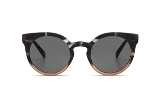 Komono Lulu Sundown Unisex Cat-eye Bio Nylon G850 Sunglasses for Men and Women with UV Protection and Scratch-Resistant Lenses