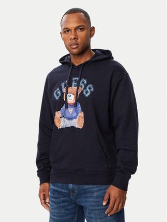 Guess Sweatshirt M6YQ38 K5436 Dunkelblau Regular Fit