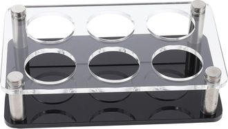 DOITOOL Acryl Schnapsglas Halter Shot Glass Organizer Kompakt Praktisch für Bar Party Zuhause