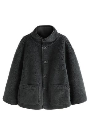 Next Wendejacke Wendejacke aus Teddyfell (1-St)