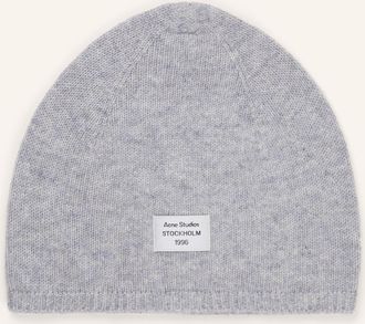 Acne Studios Cashmere-M&uuml;tze grau