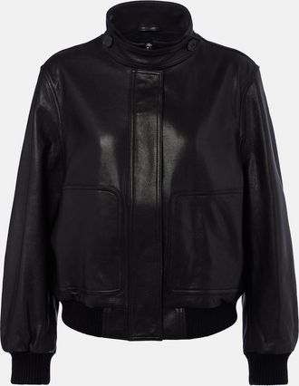 Nour Hammour Veste Rios en cuir