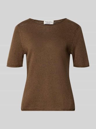 Marc O'Polo Regular Fit Pullover aus Baumwoll-Leinen-Mix