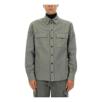 Dolce & Gabbana Homme, Chemises, Gris, Taille: L Camicia