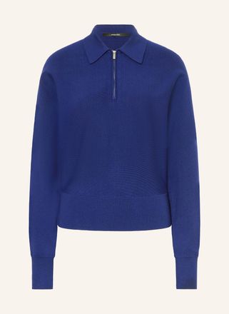 someday Someday Strick-Poloshirt Tineki blau