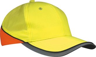 Myrtle Beach Neon-Reflex-Cap | neon-yellow/neon-orange | one size im digatex-package