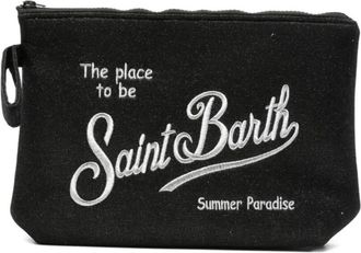 MC2 Saint Barth Femme, Sacs, Noir, Taille: ONE Size Aline Pochette Lurex