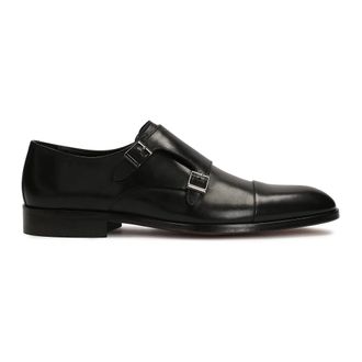 Kazar Schwarze l&auml;ssige M&ouml;nchsschuhe f&uuml;r M&auml;nner aus der luxuri&ouml;sen Kollektion - - Shoes - Herren - Schwarzk - 41 EU