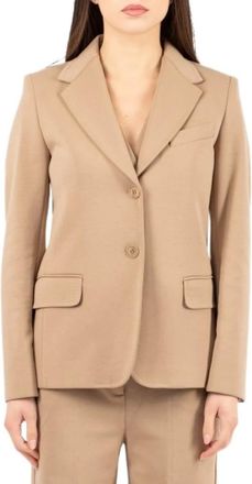 Max Mara Femme, Vestes, Brun, Taille: 42 FR Ginnasta Blazer