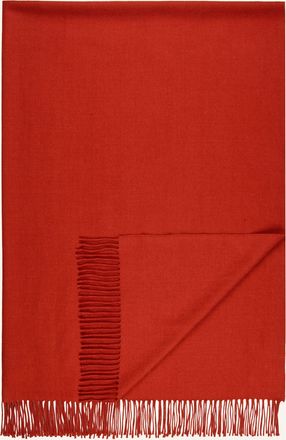 Zoeppritz Alpaka-Plaid Since 1828 Alpaca rot