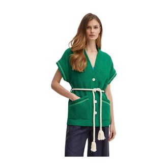La Petite Francaise Femme, Pulls, Vert, Taille: 42 FR Verdict Vest