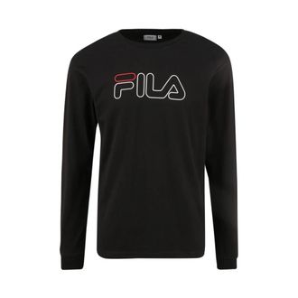Fila Liam Crew Sweatshirt - - Tops - Herren - Schwarzk - XS